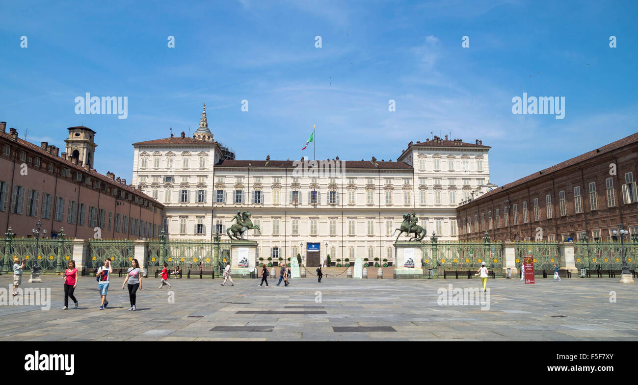 Palazzo reale turin piemonte hi-res stock photography and images - Alamy