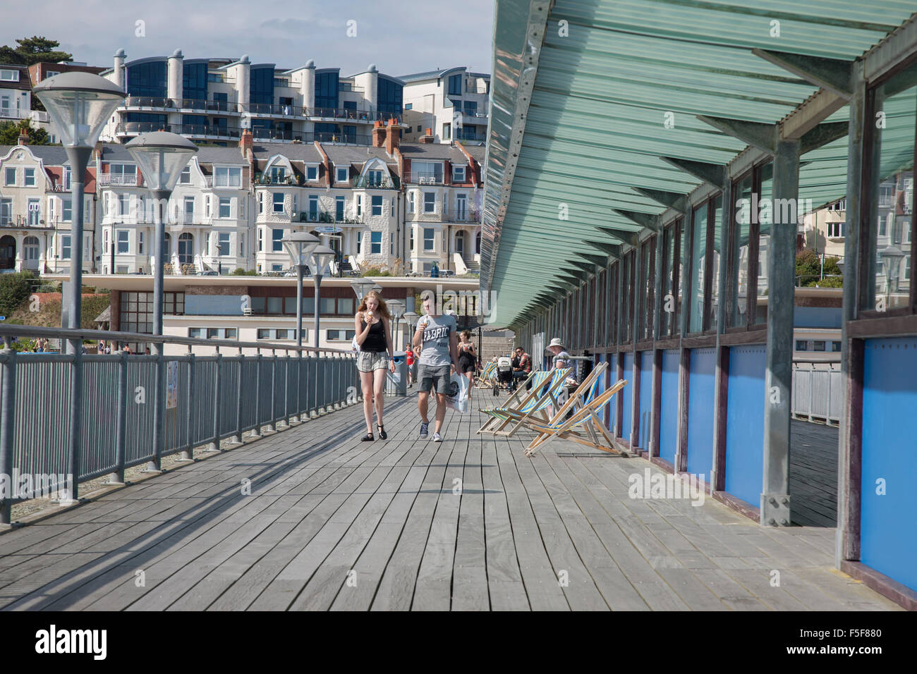 Boscombe Pier, Bournemouth; England, UK Stock Photo - Alamy