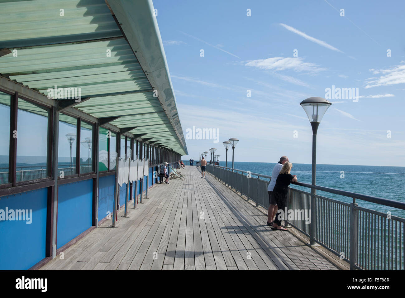 Boscombe Pier, Bournemouth; England, UK Stock Photo - Alamy