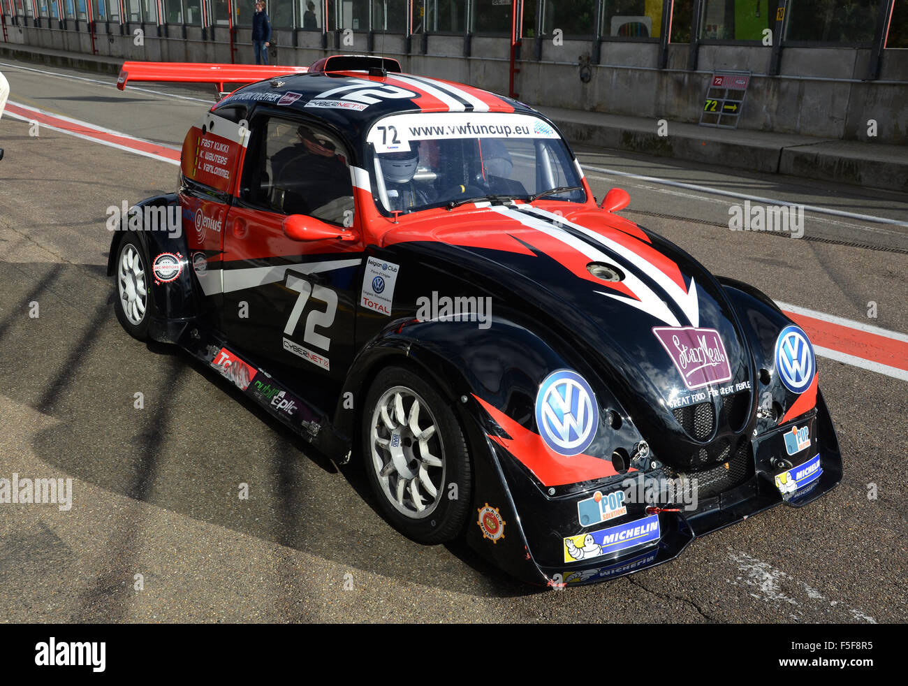 VW Fun Cup #72 testing at Zolder Belgium Stock Photo - Alamy