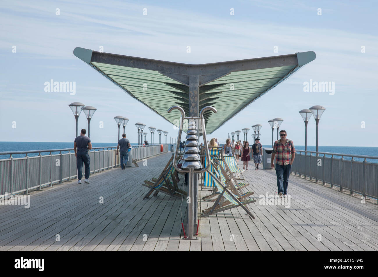 Boscombe Pier, Bournemouth; England, UK Stock Photo - Alamy