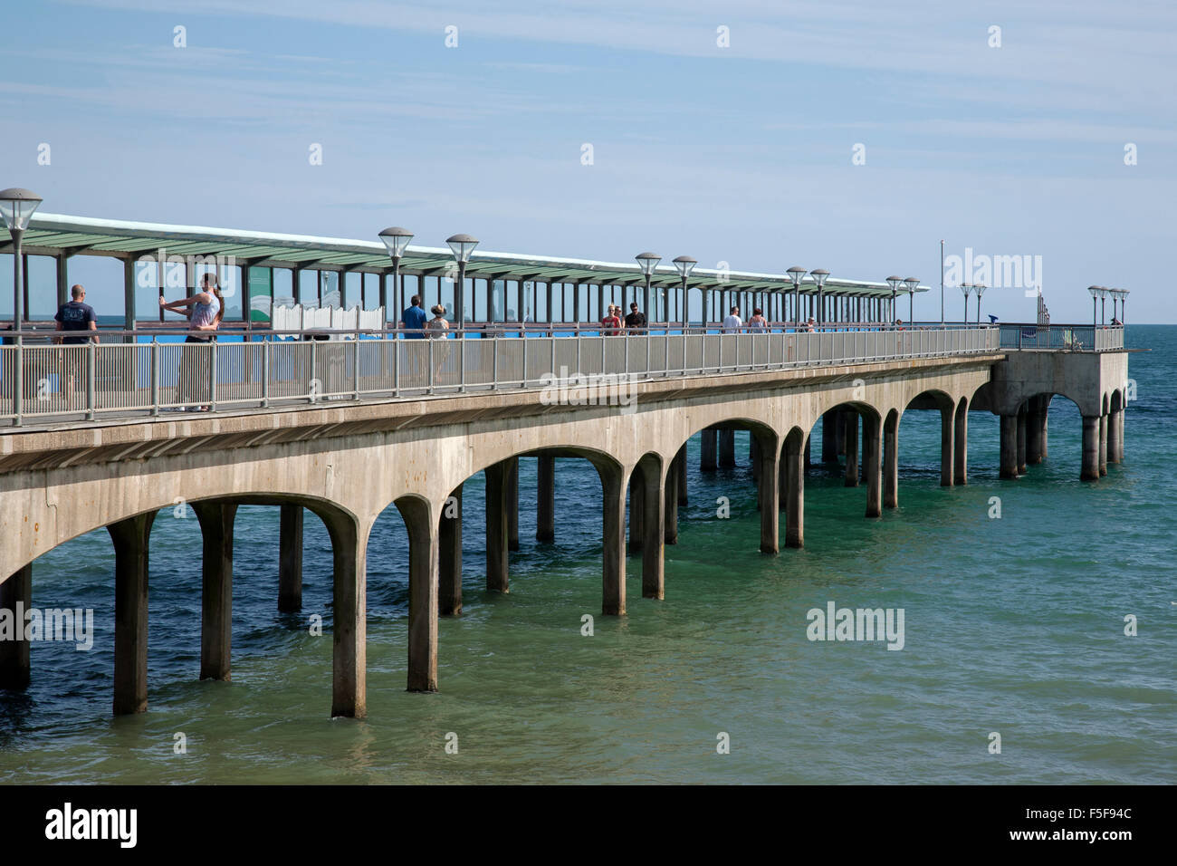Boscombe Pier, Bournemouth; England, UK Stock Photo - Alamy