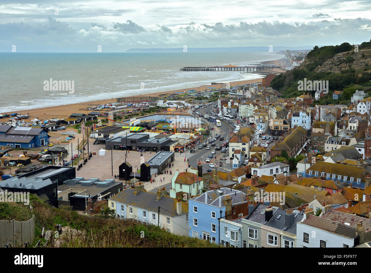 Hastings old town hi-res stock photography and images - Alamy