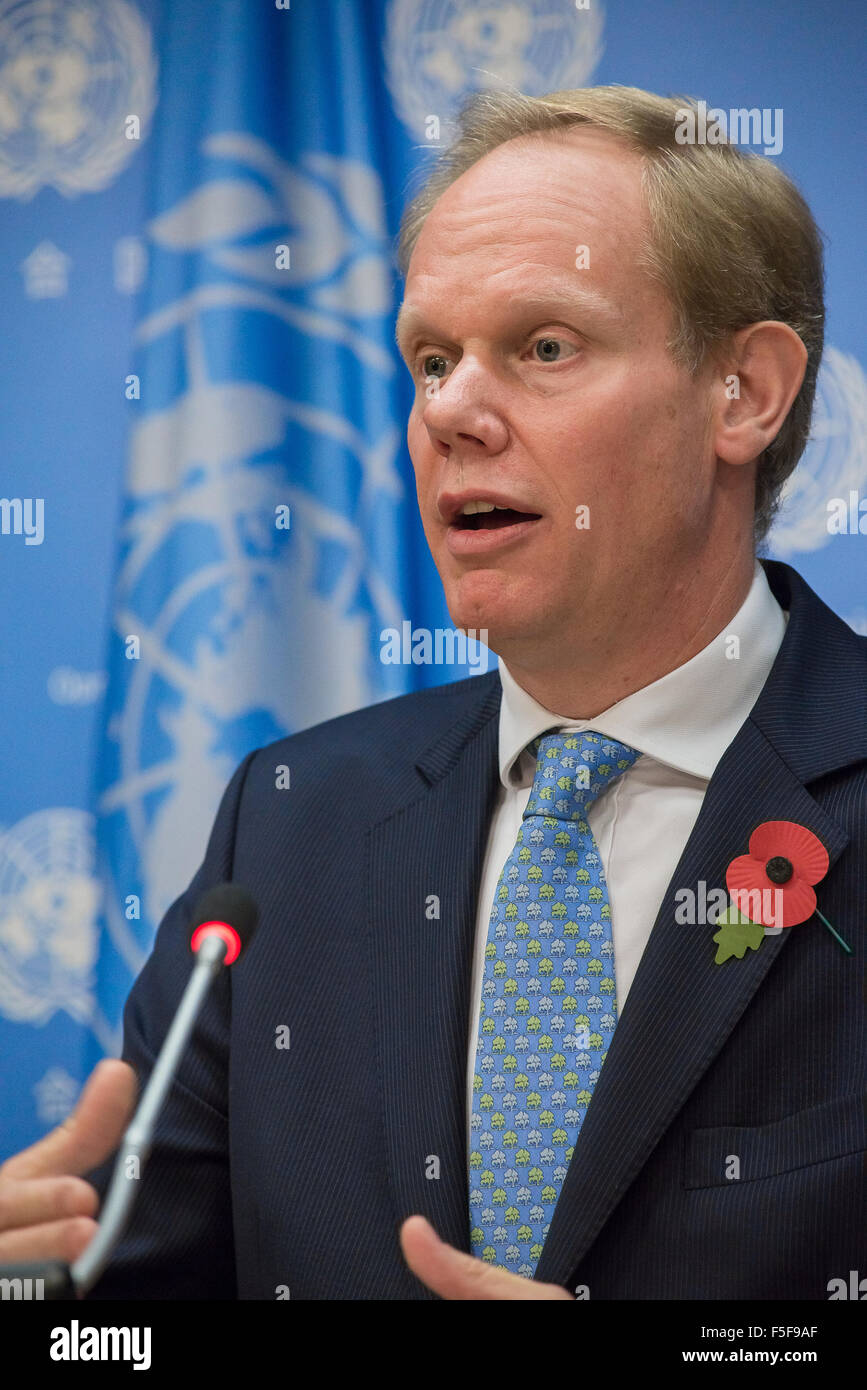 United States. 03rd Nov, 2015. Security Council President Rycroft ...