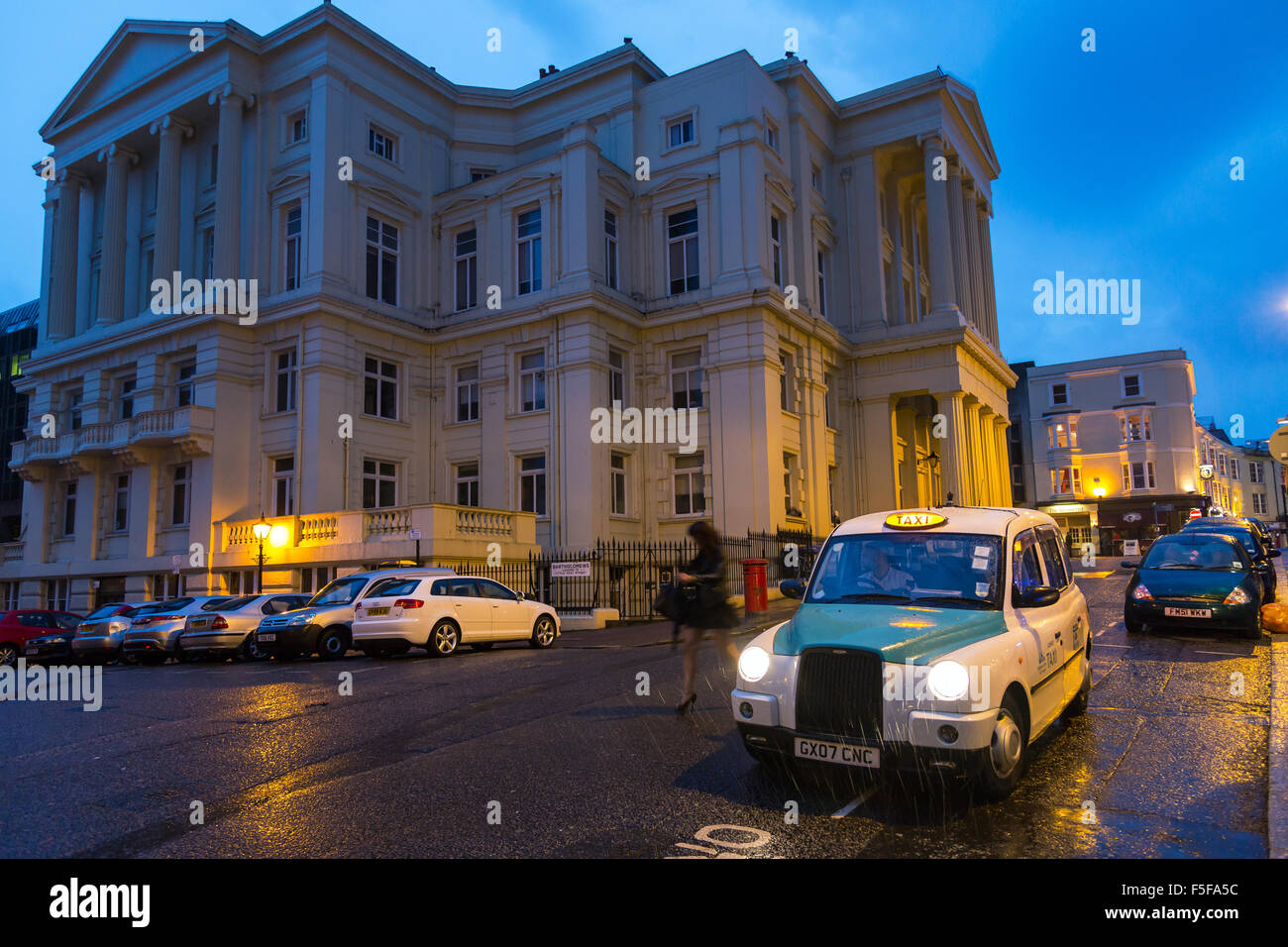 Brighton taxi hi-res stock photography and images - Alamy