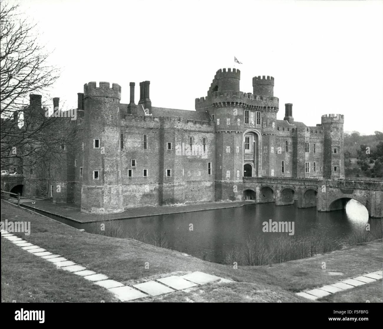 1967 - Hurst Monceaux castle royal Greenwich observatory © Keystone ...