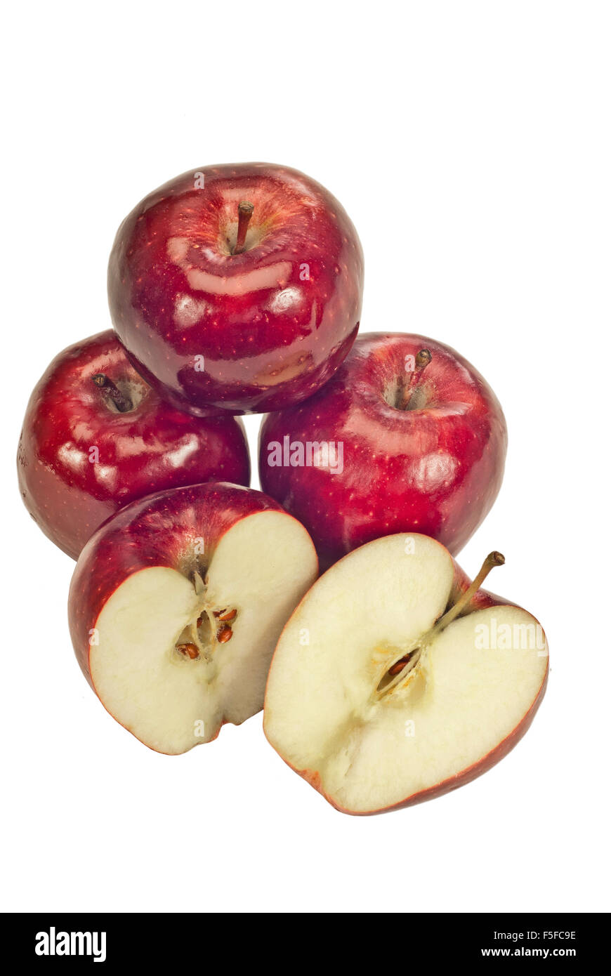 Red Delicious Apples Stock Photo - Alamy