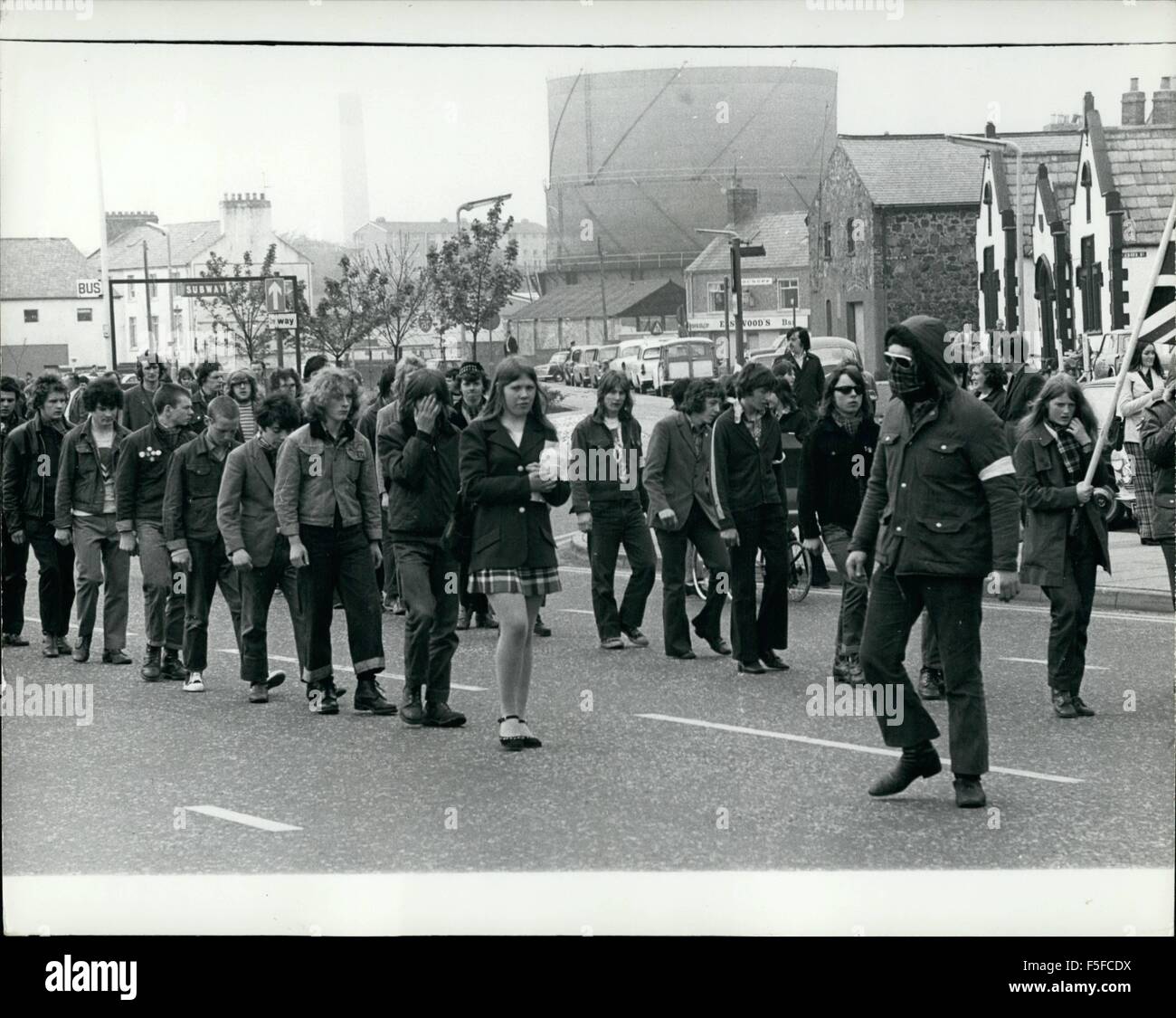 1967 - Protestant Tartan Gangs near Belfast, N. Ireland © Keystone ...
