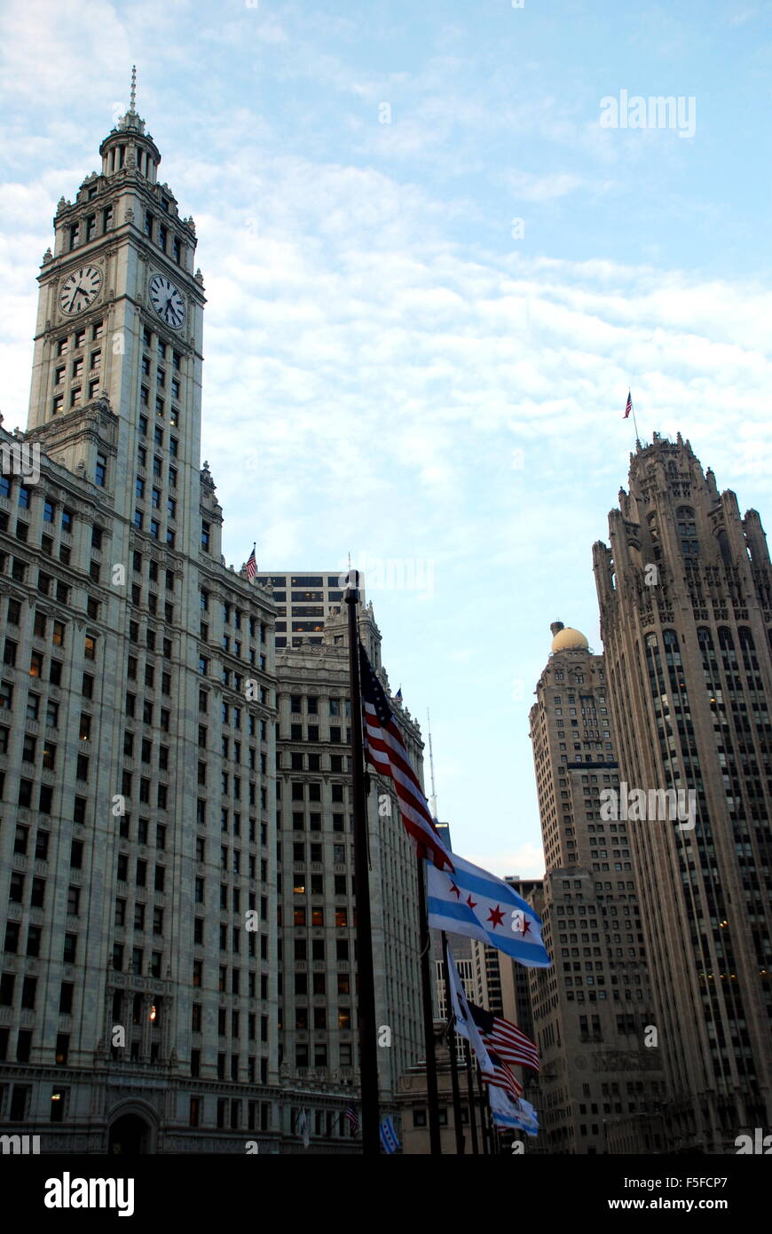 Chicago tribune building il hi-res stock photography and images - Alamy