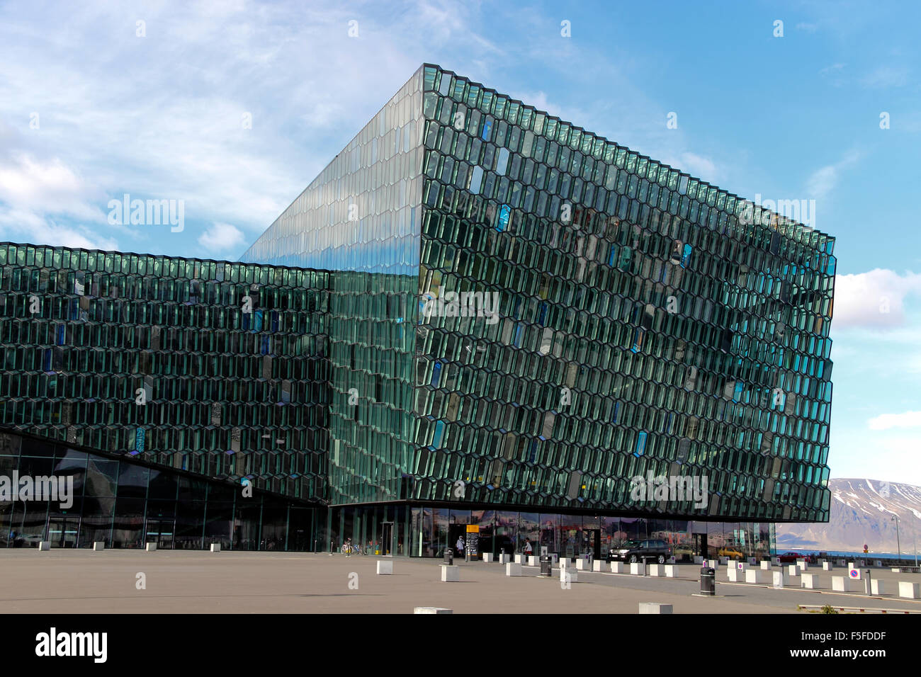 Harpa Concert Hall and Conference Centre Reykjavik Iceland Stock Photo ...