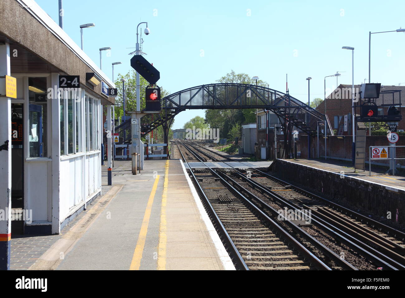 Open Railway Level Crossing High Resolution Stock Photography and ...