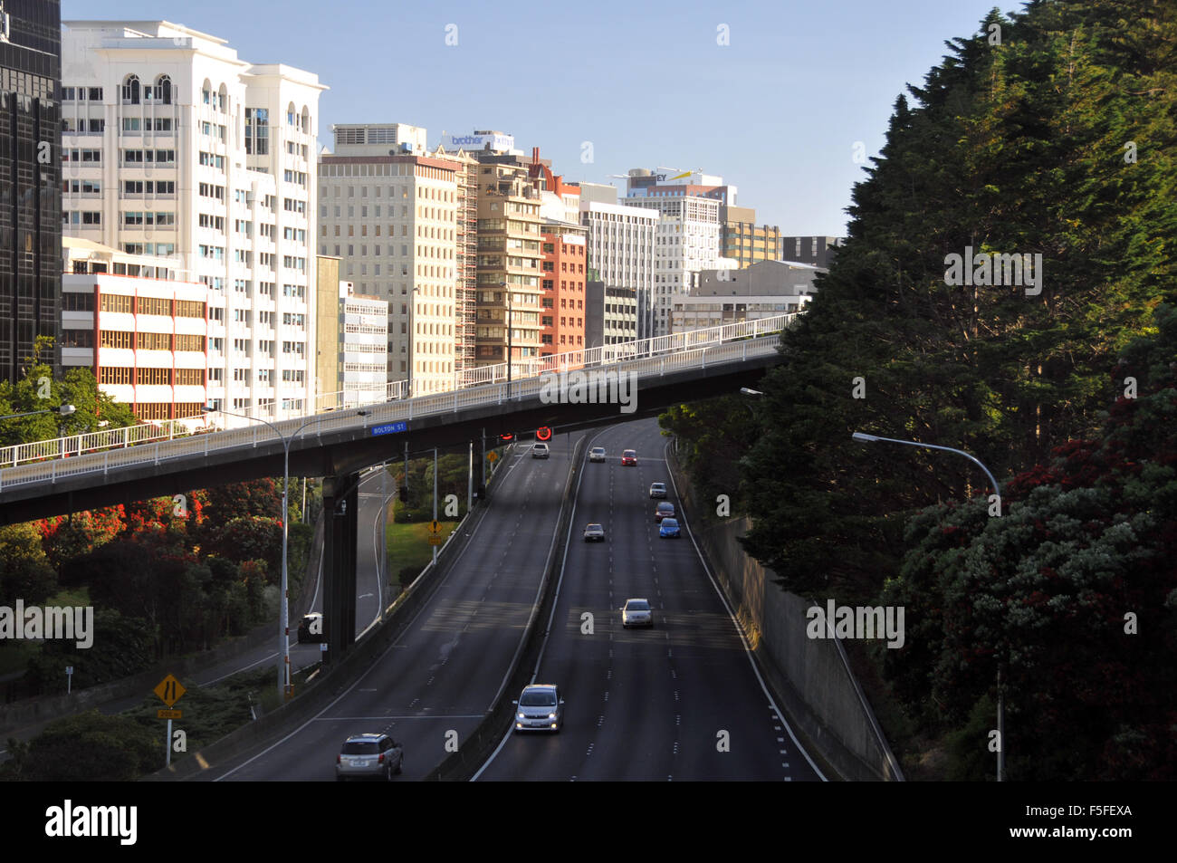 Urban motorway hi-res stock photography and images - Alamy