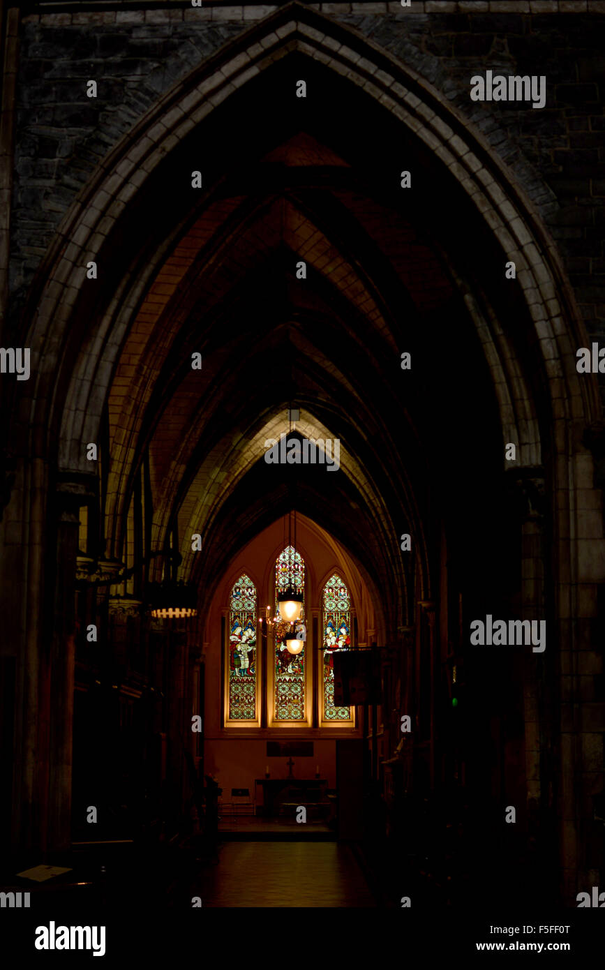 Cathedral Corridor - St. Patrick's Cathedral Stock Photo - Alamy