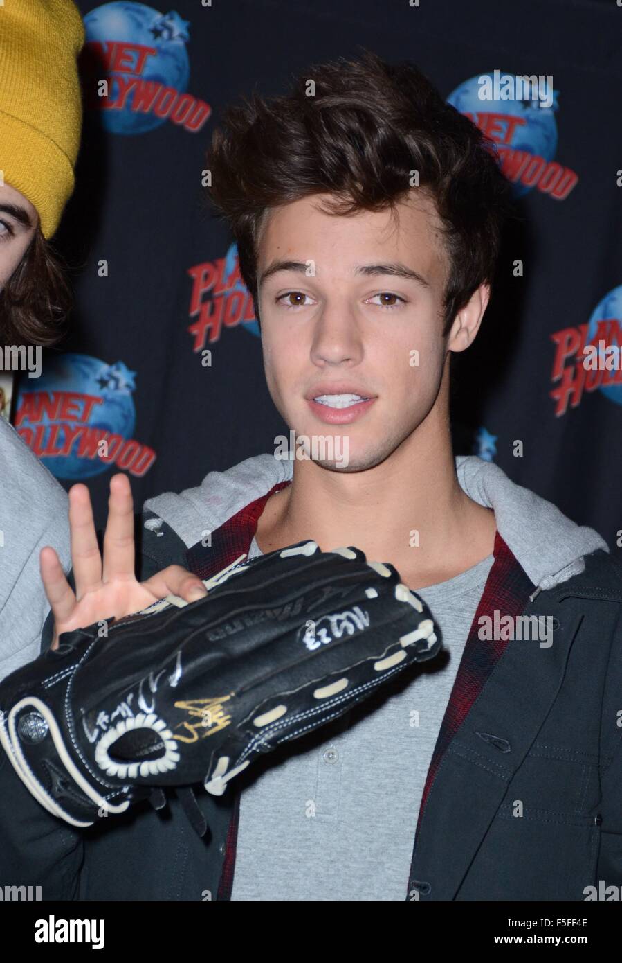New York, NY, USA. 3rd Nov, 2015. Cameron Dallas at a public appearance ...