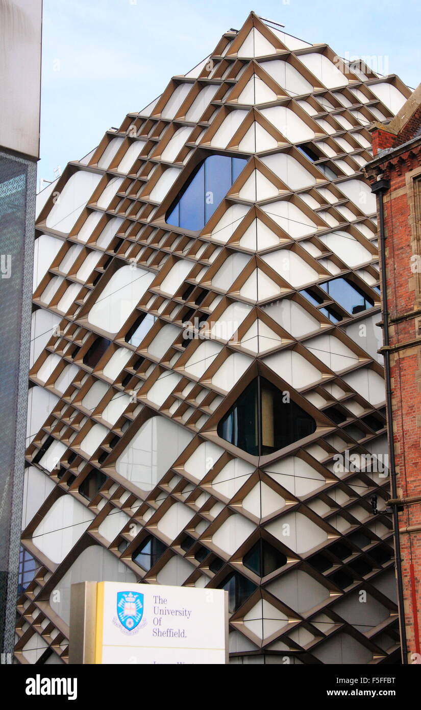 University sheffield diamond building hi-res stock photography and ...