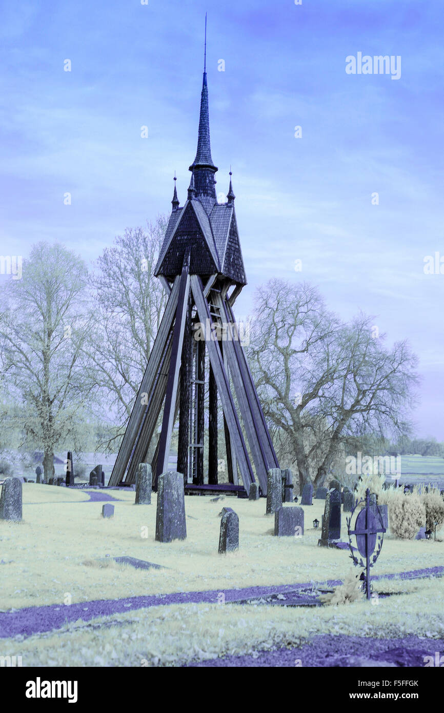 Dragon scale Bell Tower Stock Photo - Alamy