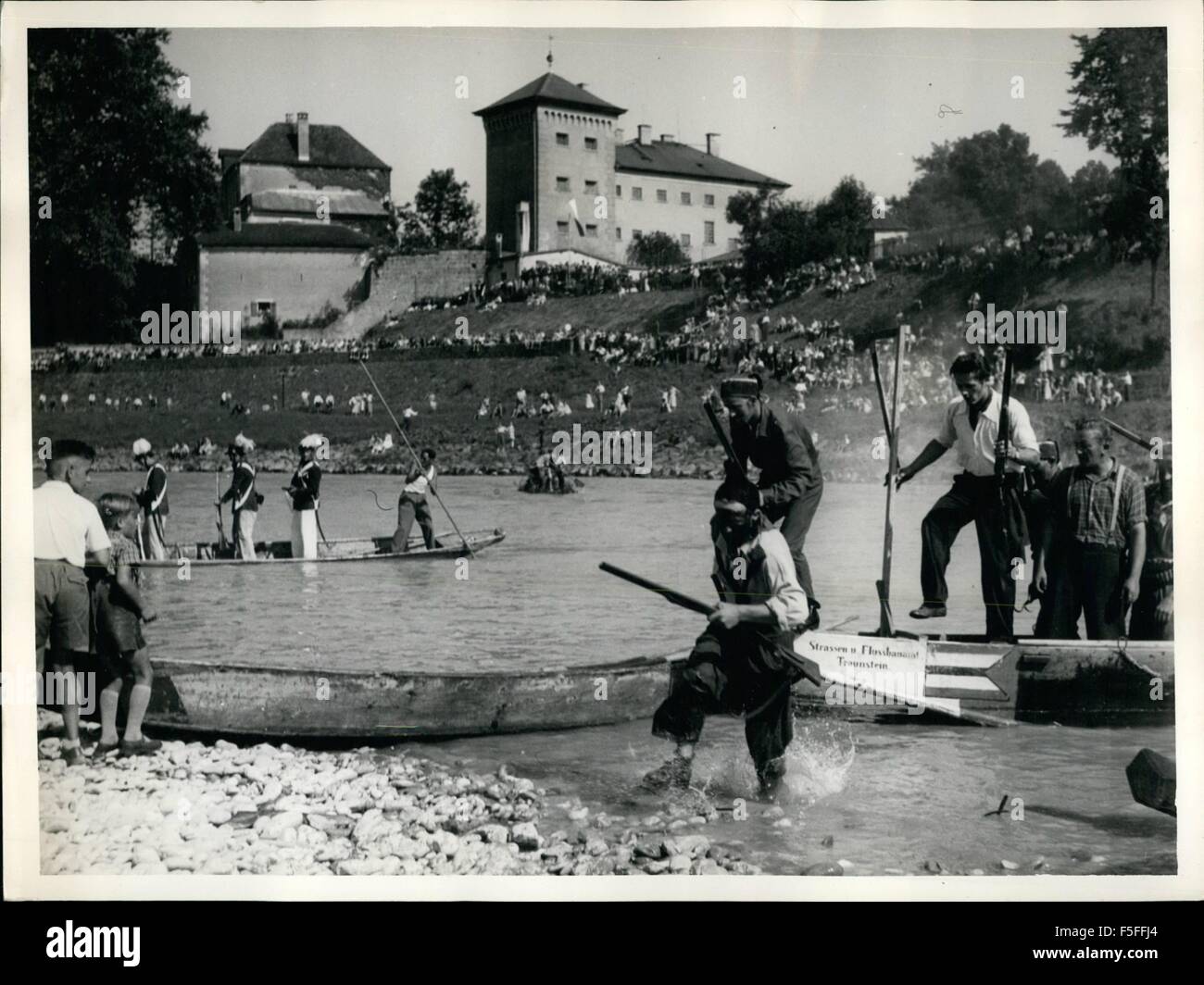 1967 - Pirate Fighting on Salzach River. The ''Seaman's guild'' of ...