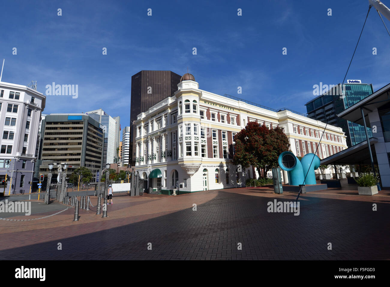 Downtown Wellington, North Island, New Zealand Stock Photo - Alamy