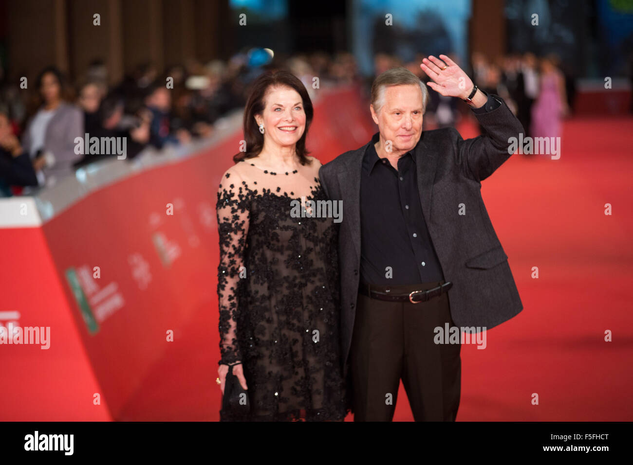 The director William Friedkin on Red Carpet in Rome Stock Photo - Alamy