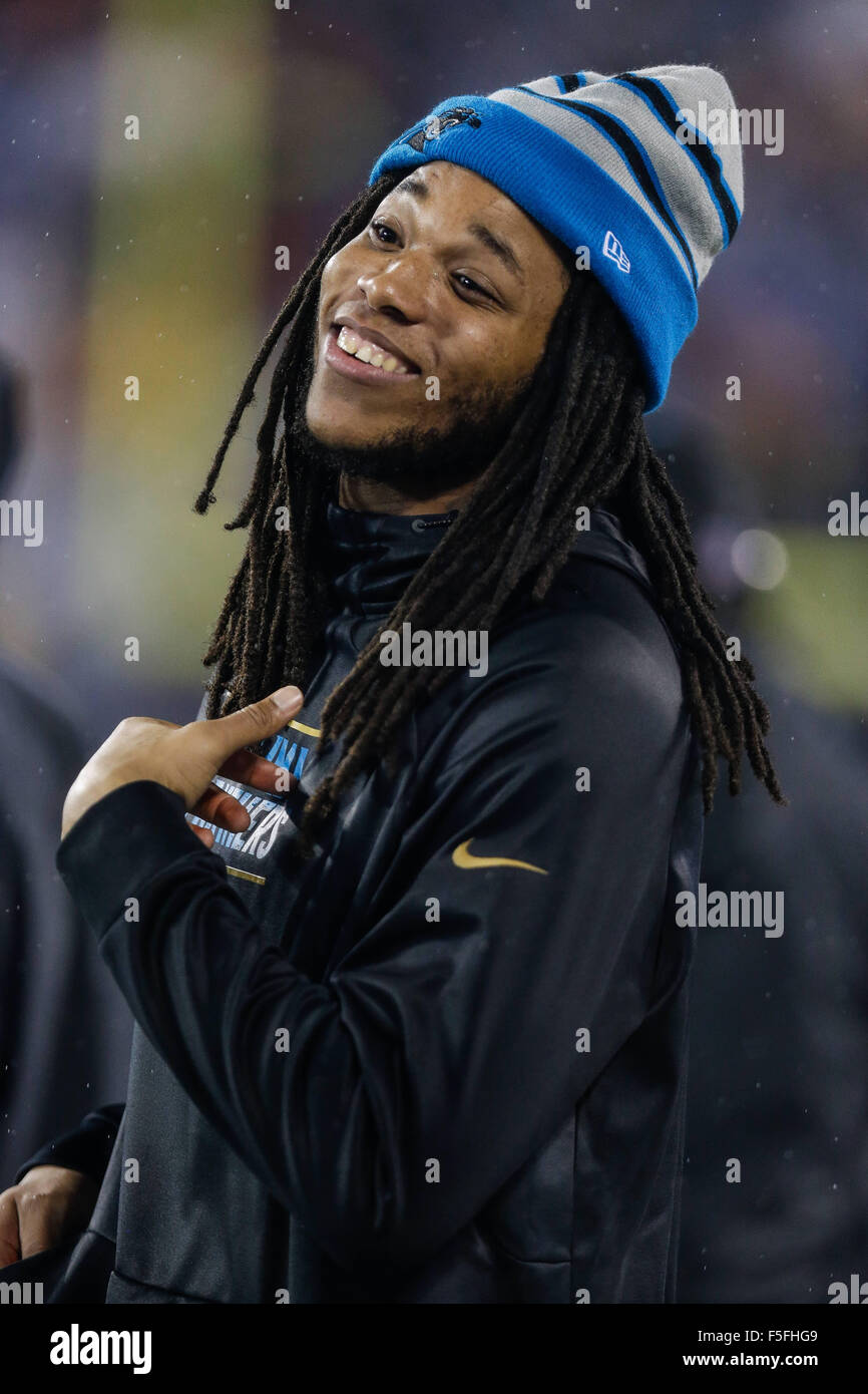 Overtime. 2nd Nov, 2015. NC, Carolina Panthers wide receiver Kelvin ...