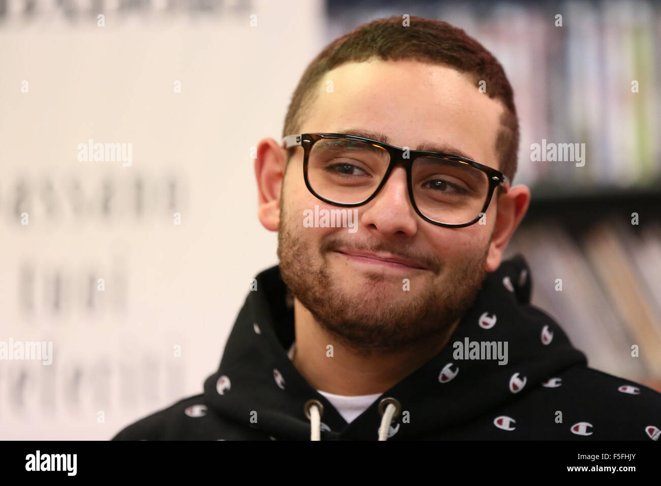 Turin, Italy. 03rd Nov, 2015. Italian rapper Rocco Hunt, stage name of ...
