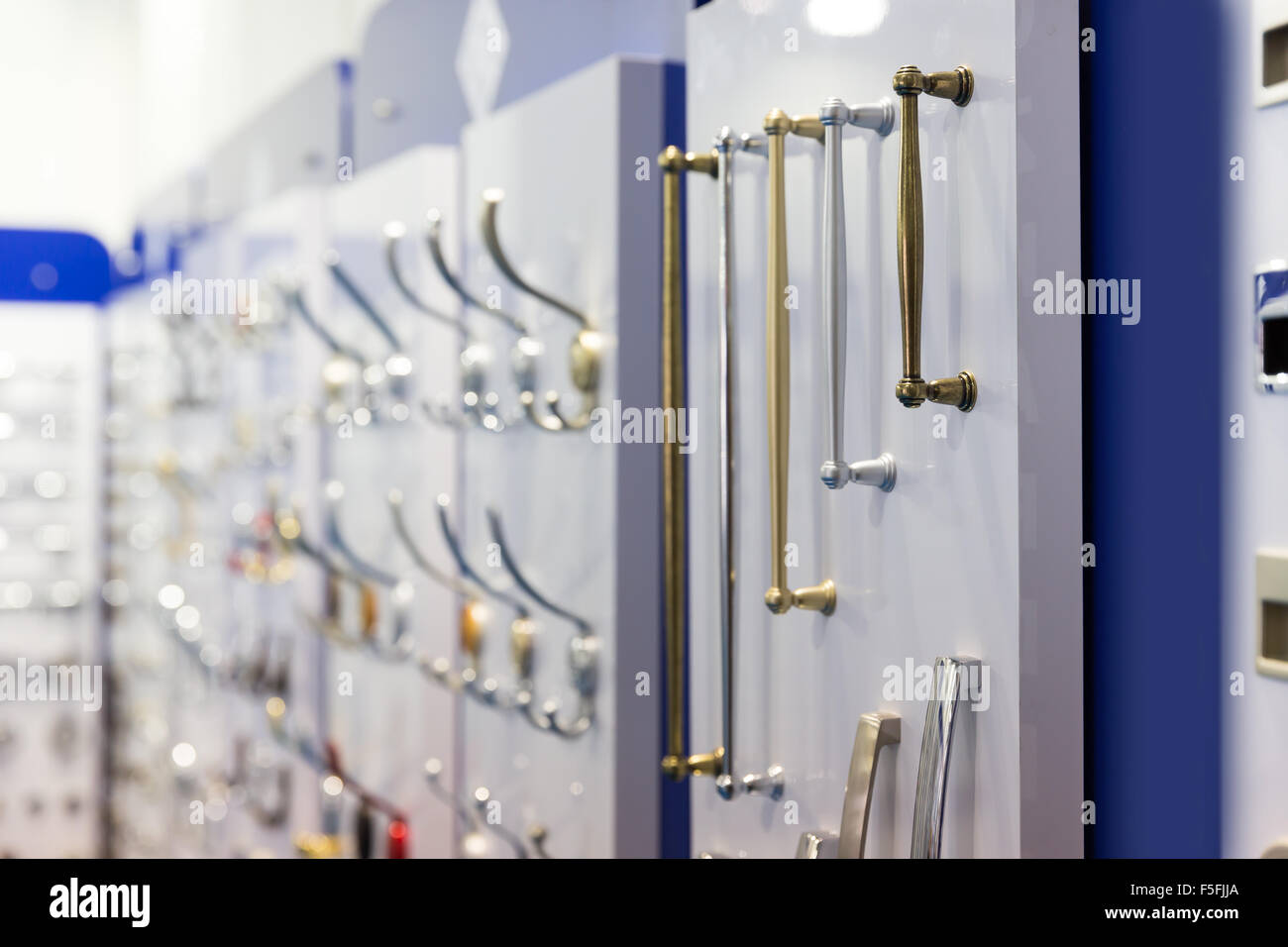 Big range of metal handles Stock Photo - Alamy