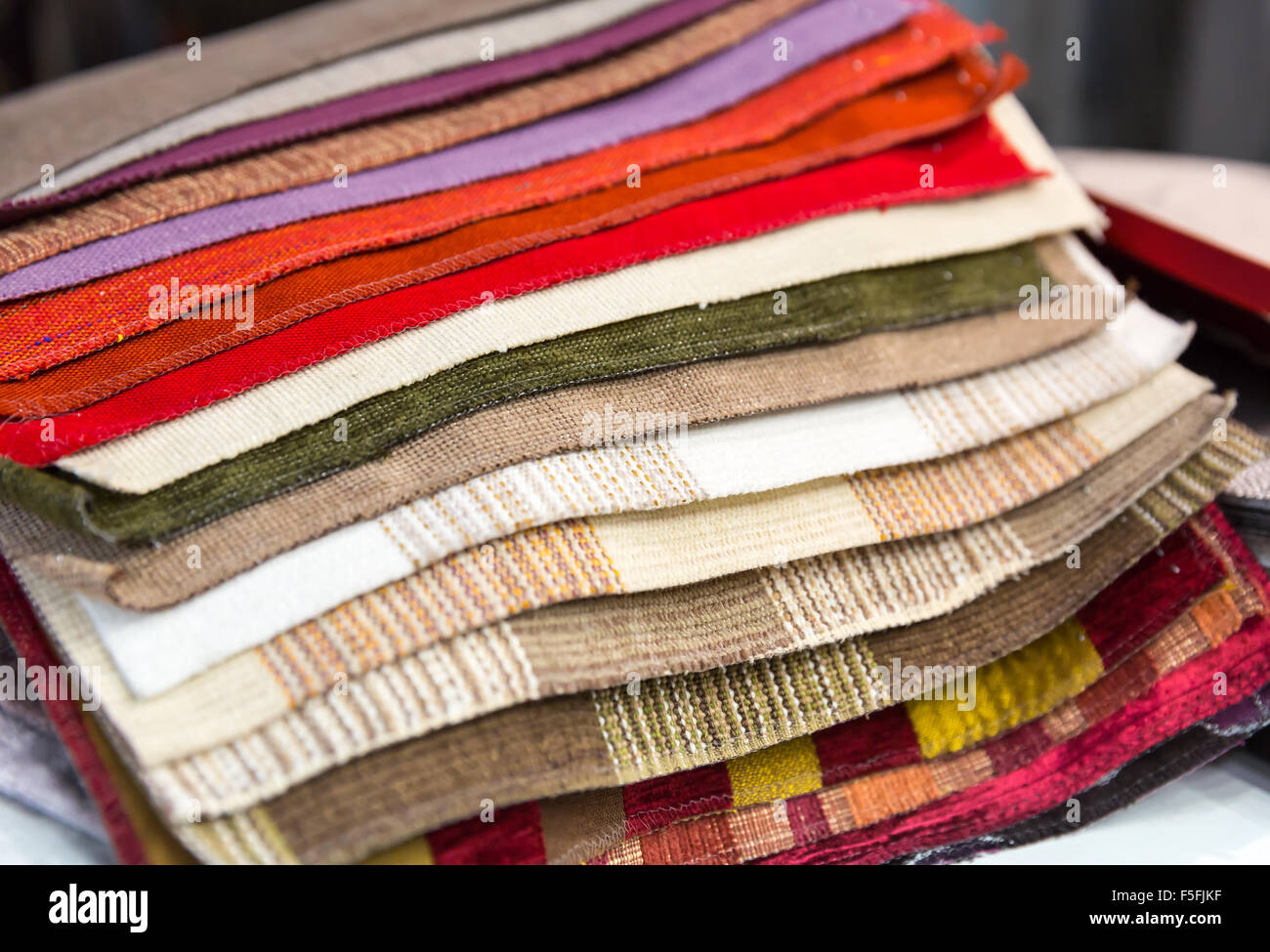Examples of fabric Stock Photo - Alamy