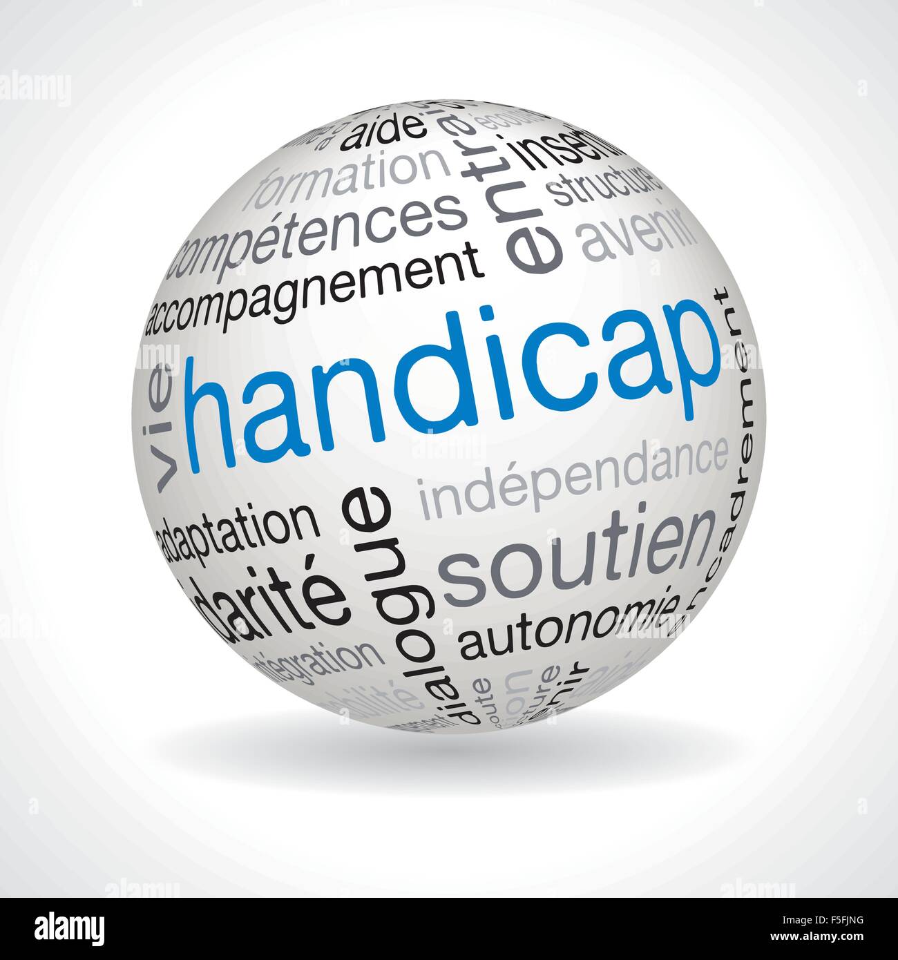 Disability vector vectors hi-res stock photography and images - Alamy