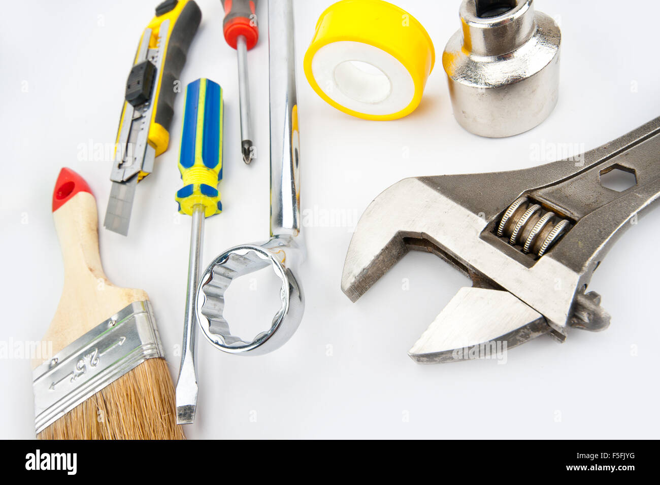 Heap of tools Stock Photo - Alamy