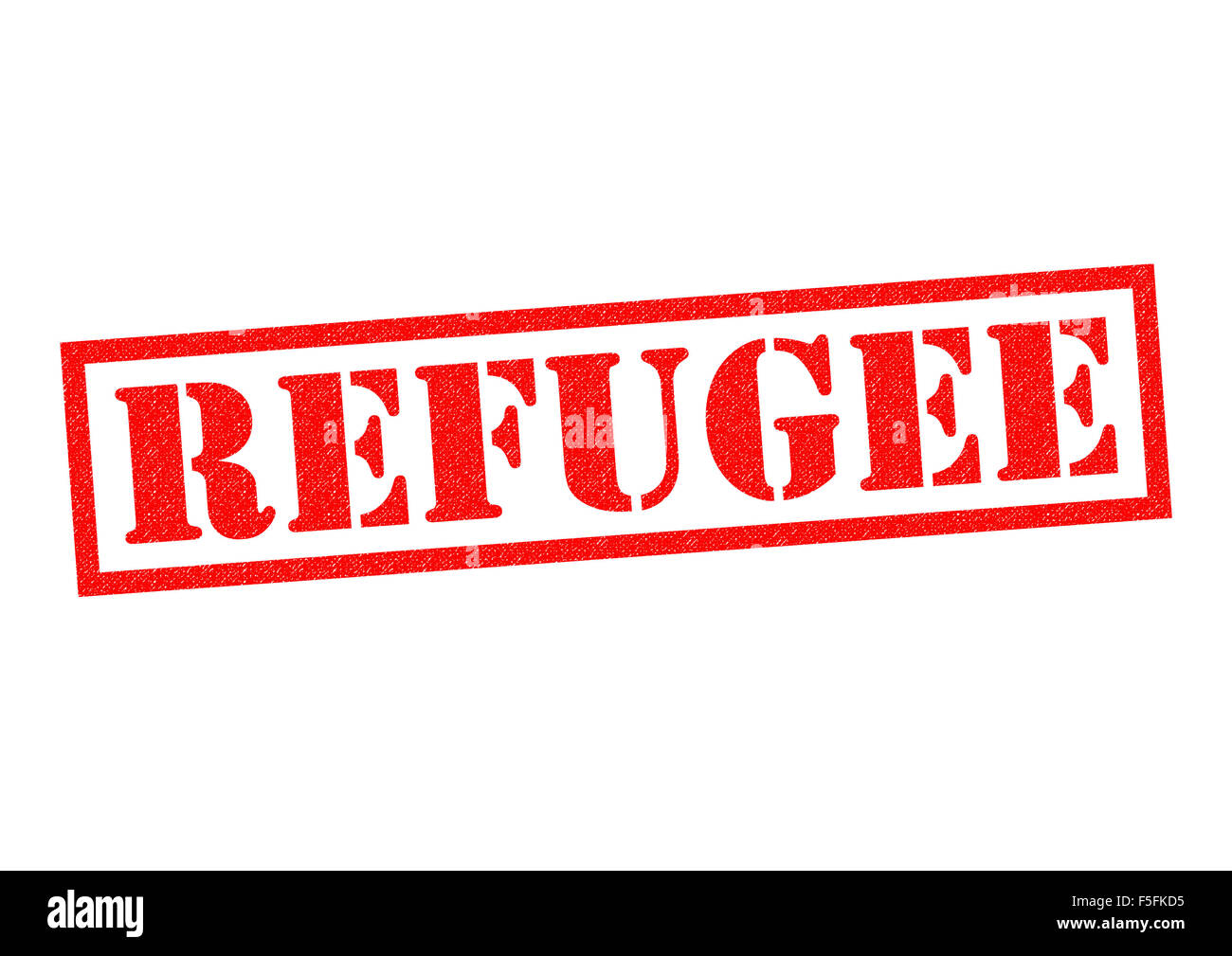 Refugee sticker hi-res stock photography and images - Alamy