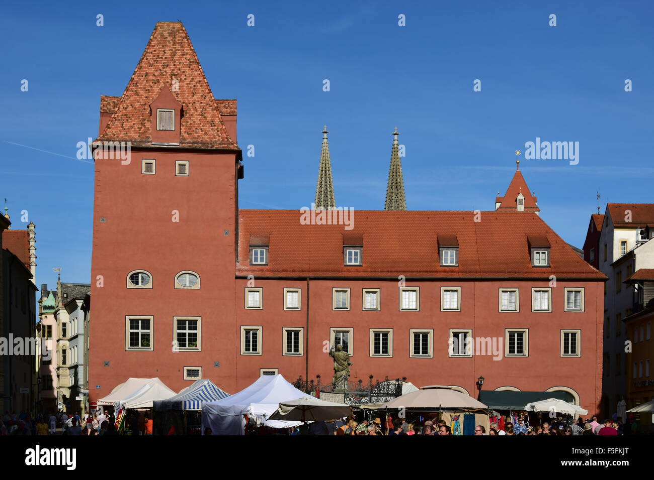 Regensburg, Bavaria, Germany - architecture and arts Stock Photo - Alamy