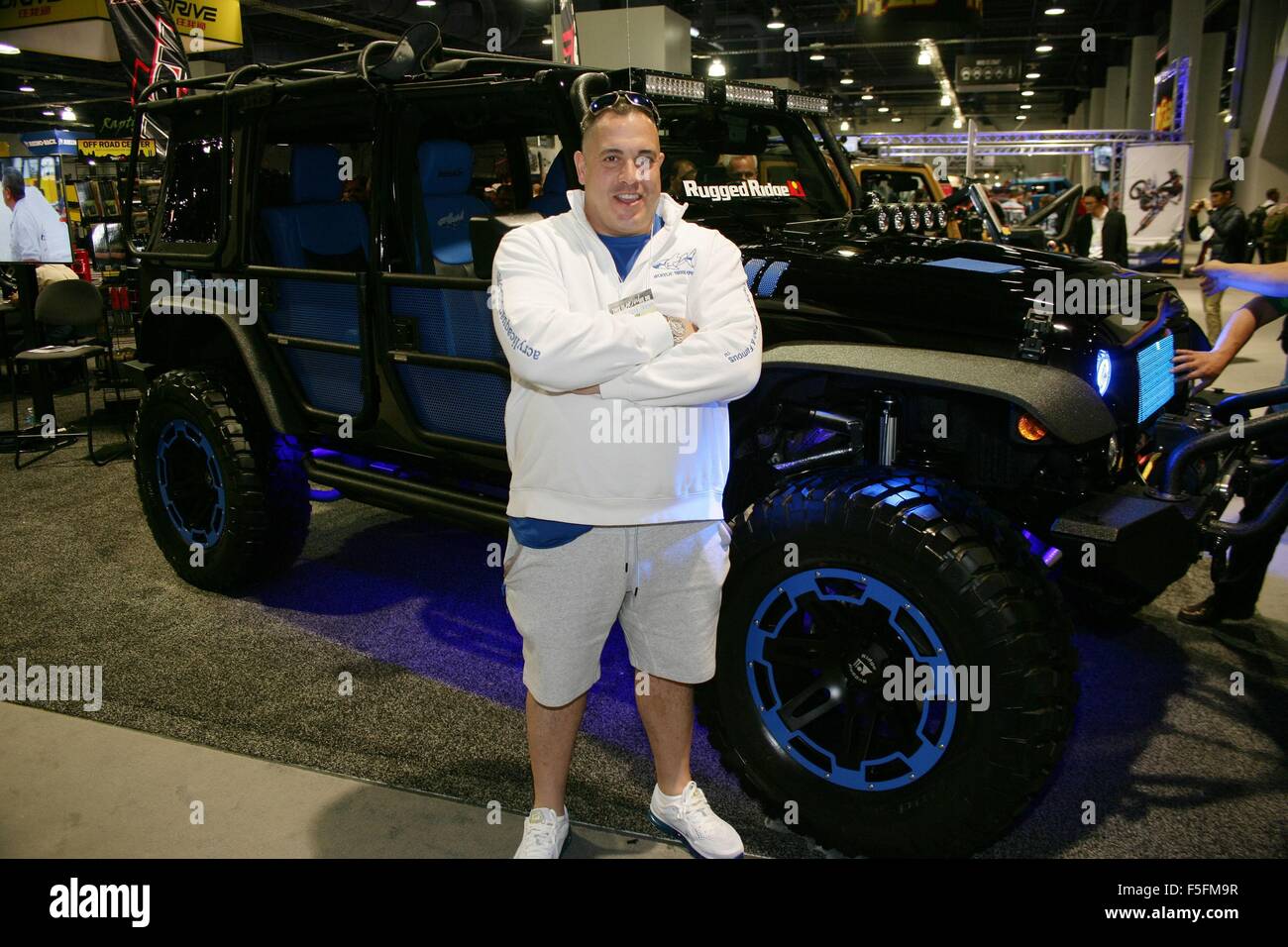 Las Vegas, NV, USA. 3rd Nov, 2015. Wayde King with his Omix-ADA custom ...