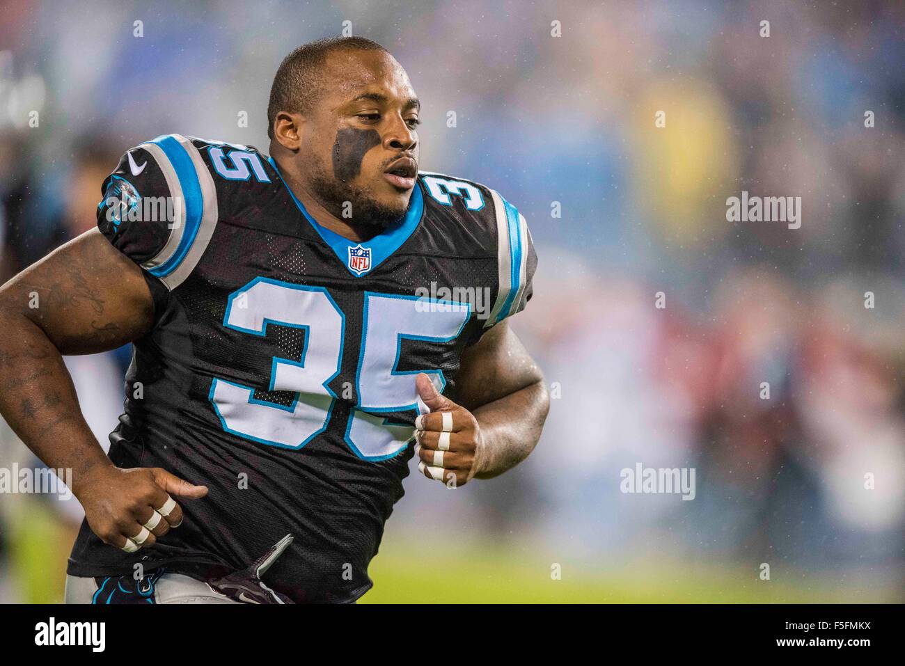 Carolina Panthers fullback Mike Tolbert (35) before the NFL football ...