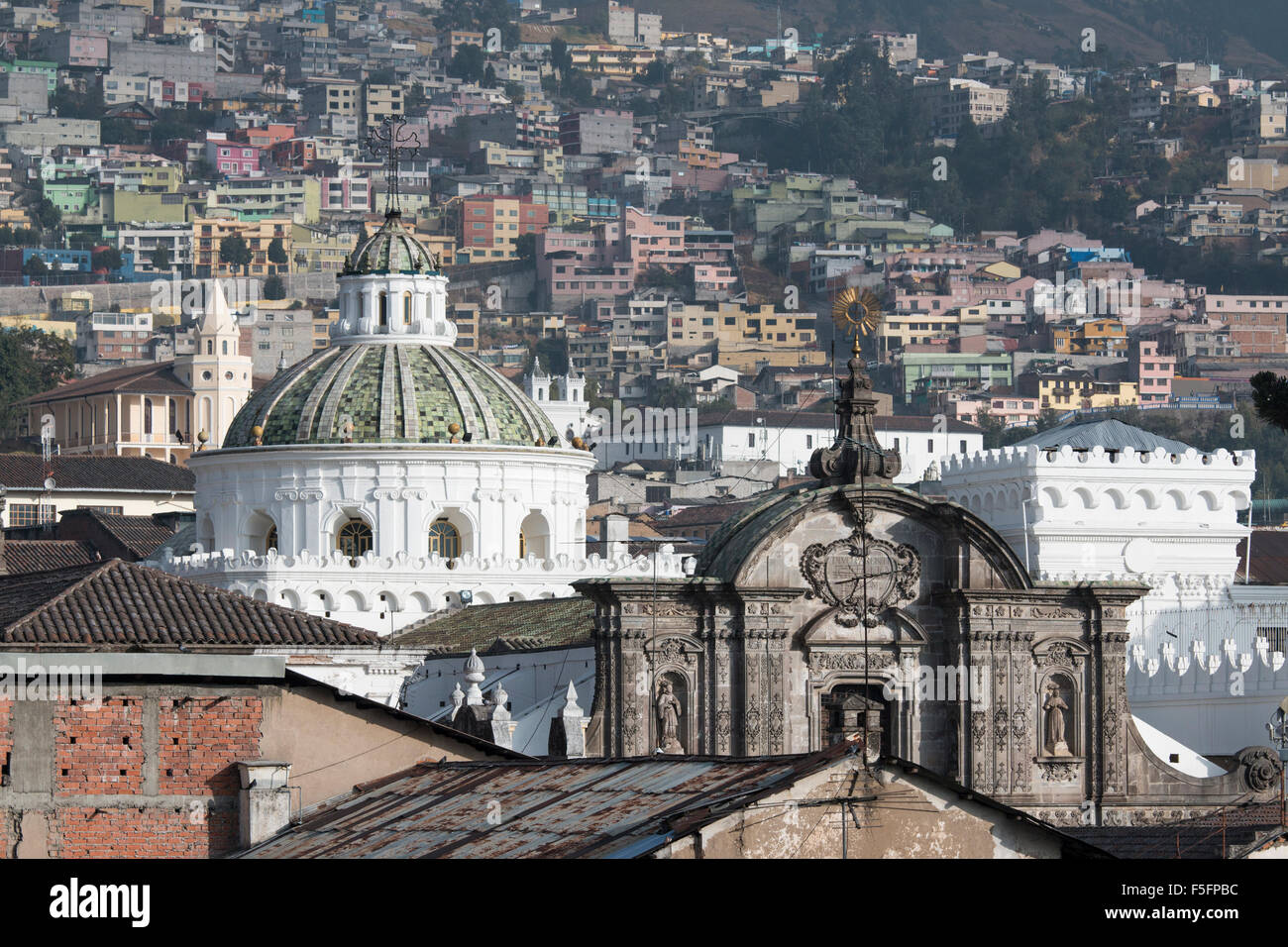 At an elevation of 2,850 metres (9,350 ft) above sea level, Quito is ...