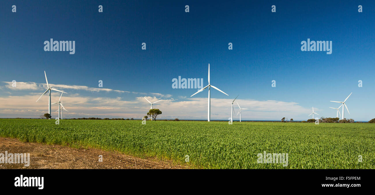 Wind Farm Panoramic Farming High Resolution Stock Photography and ...