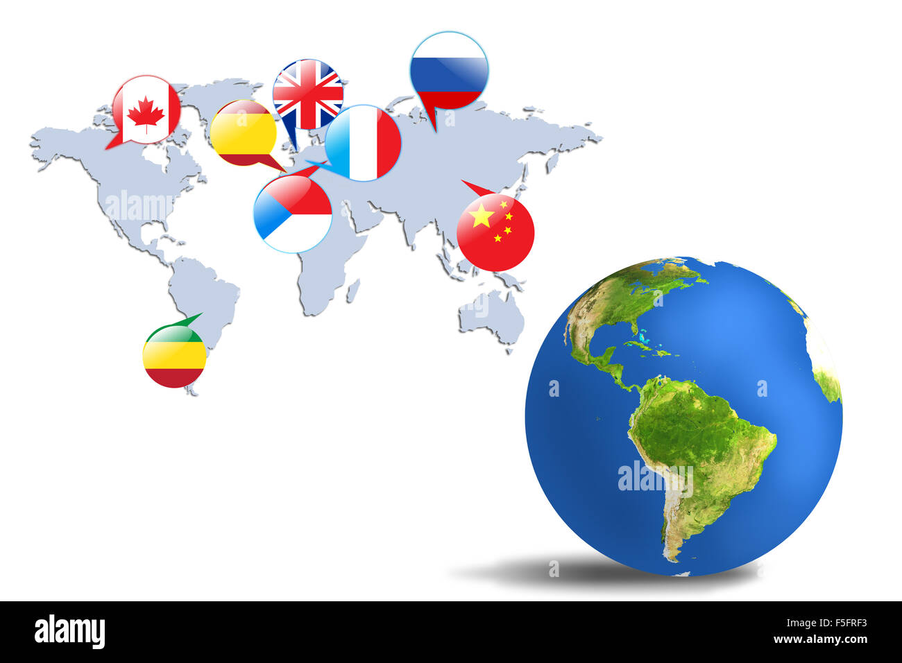 Map of the british empire flag hi-res stock photography and images - Alamy