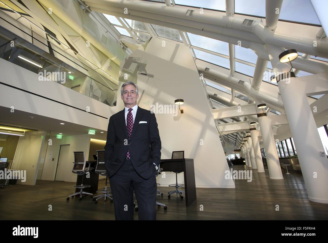 Los Angeles, California, USA. 12th Oct, 2015. Lew Horne, President of ...