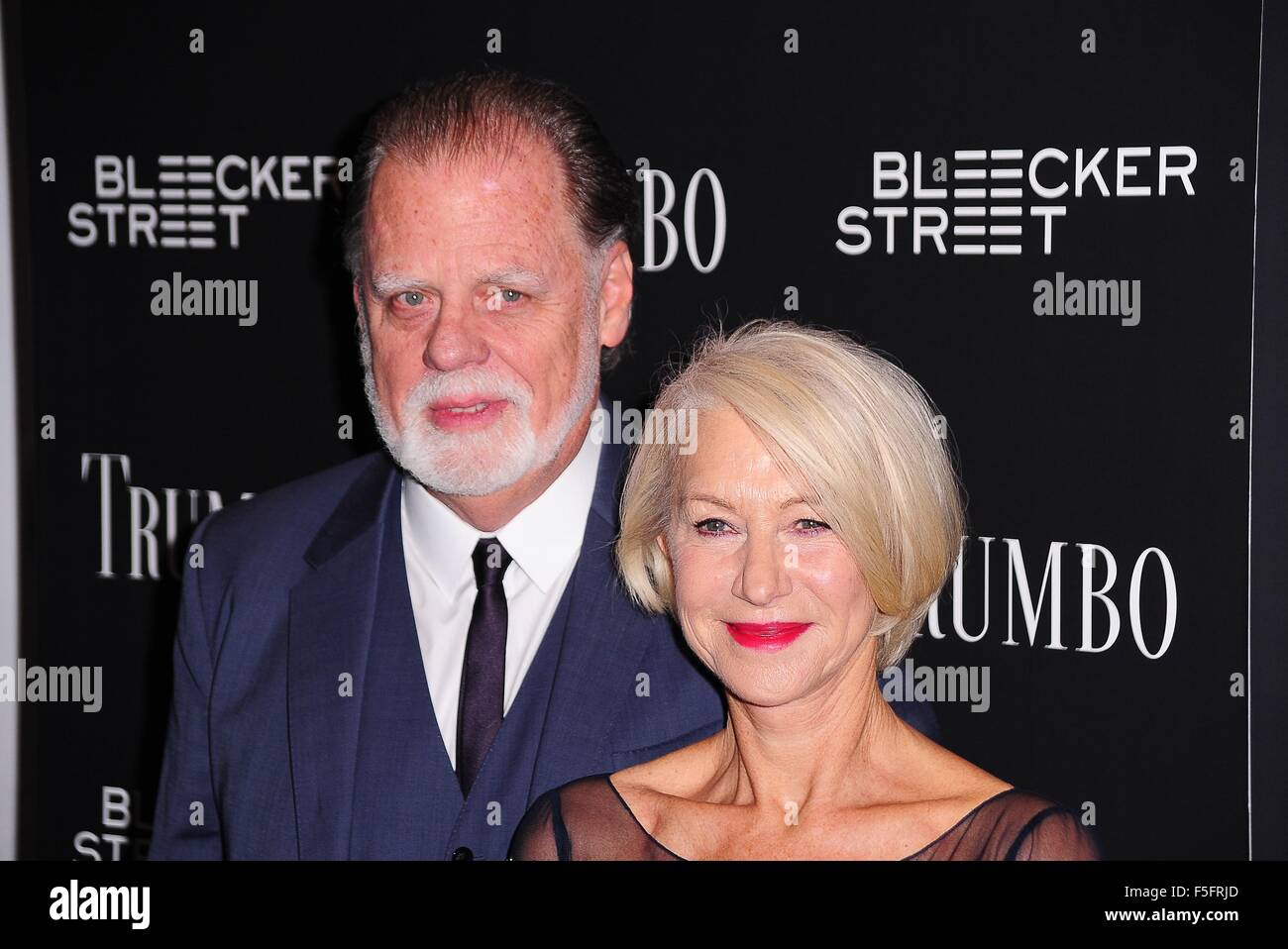 New York, NY, USA. 3rd Nov, 2015. Taylor Hackford, Helen Mirren at ...