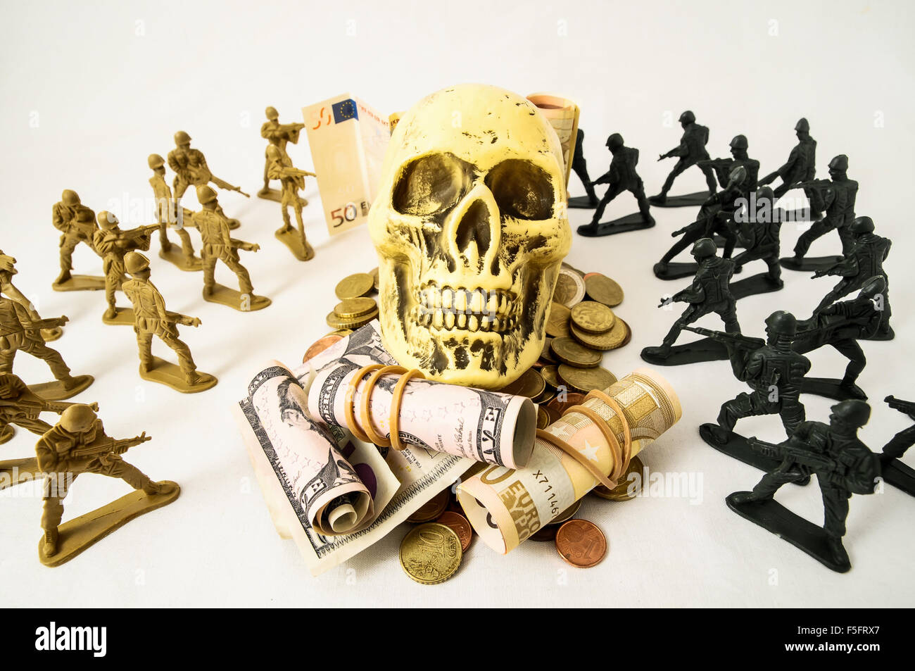 Plastic Lead Soldiers Stock Photo - Alamy