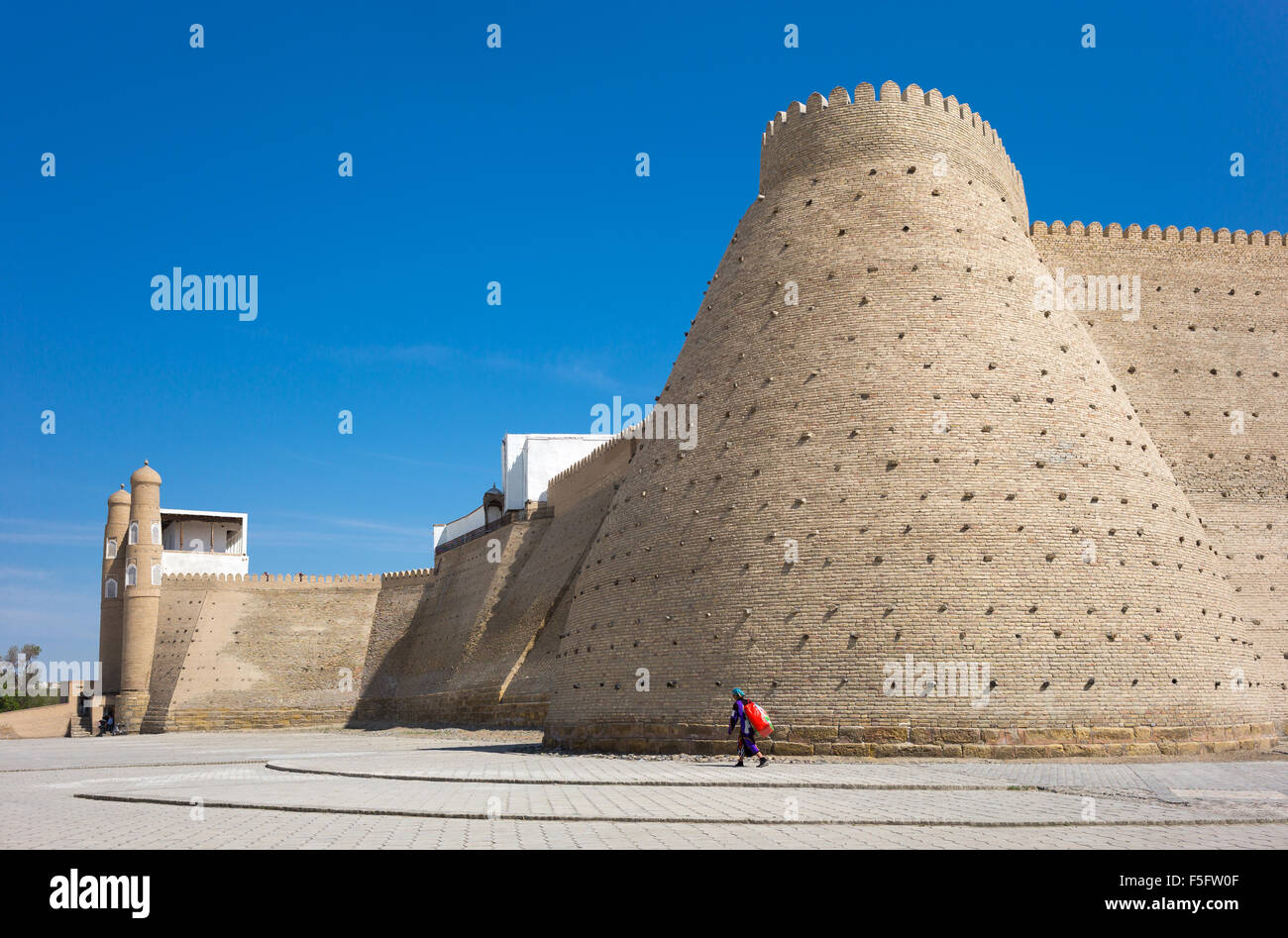 Uzbekistan, Bukhara, the Ark fortress Stock Photo - Alamy