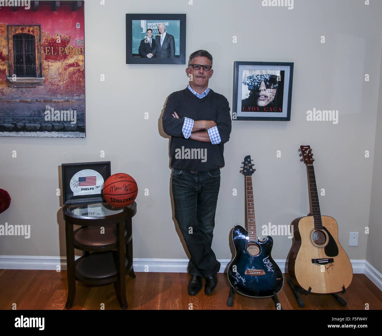 Los Angeles, California, USA. 13th Oct, 2015. Corey Shapoff, presdient ...