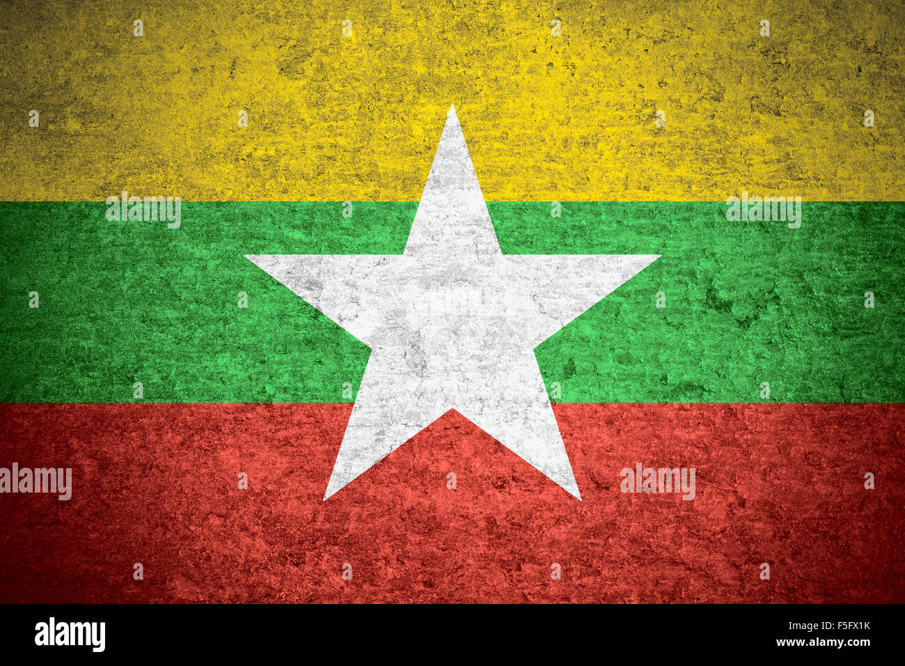 Old myanmar flag hi-res stock photography and images - Alamy