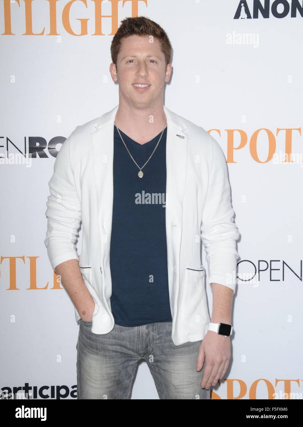 New York, NY, USA. 3rd Nov, 2015. Kevin Michael Martin at arrivals for ...