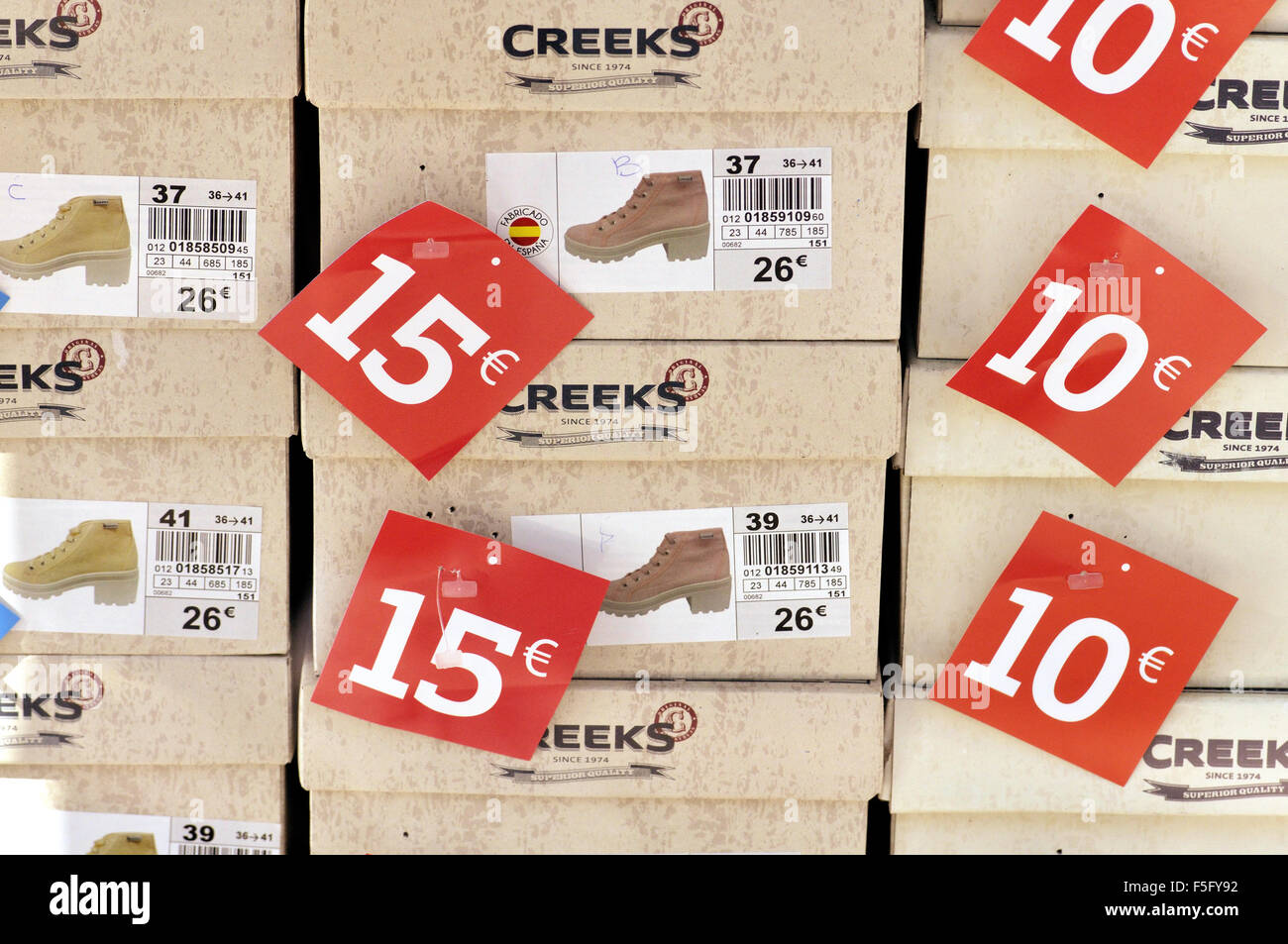 Barcodes boxes hi-res stock photography and images - Alamy