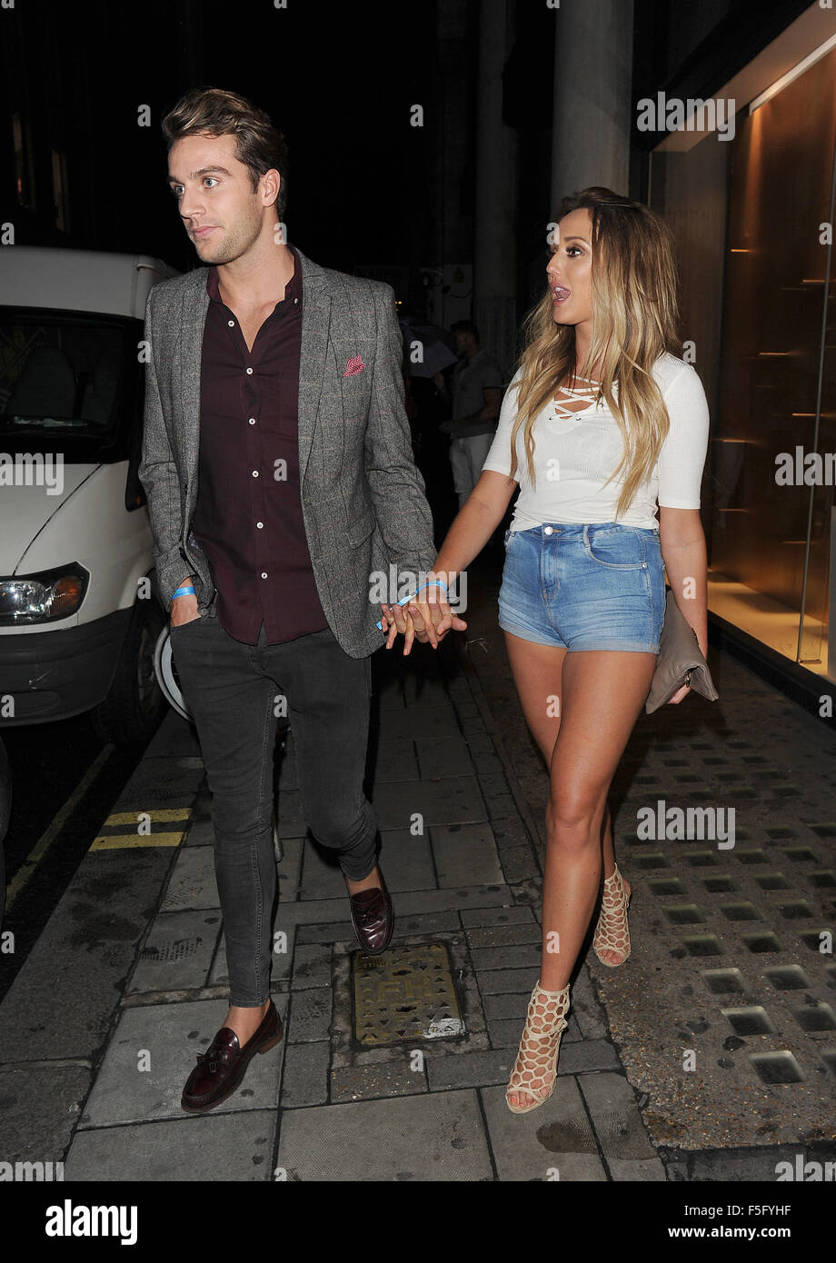 Celebrities attend the 'Jeans For Genes' Party, held at Chinawhite ...