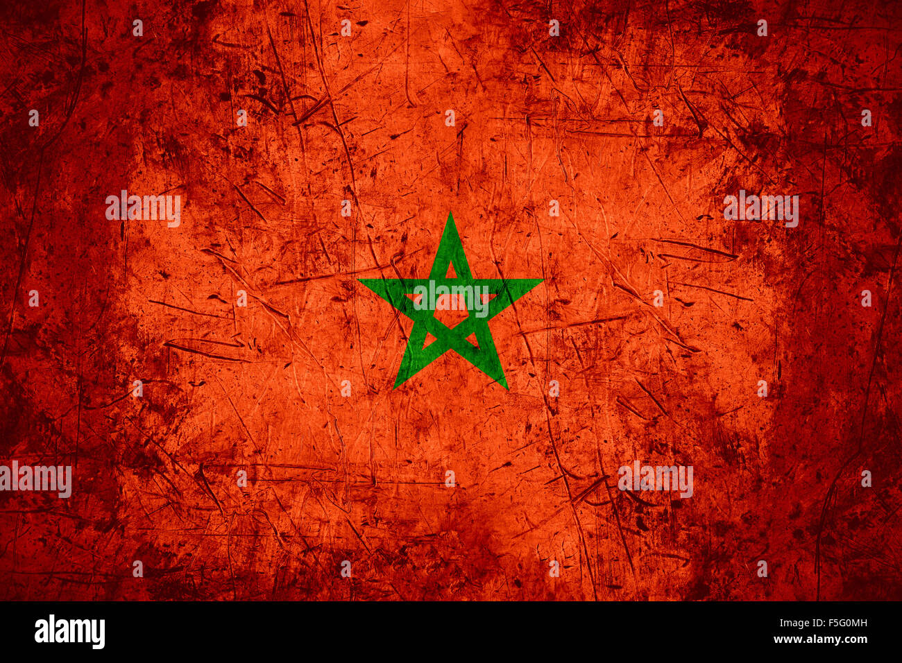 Flag morocco moroccan banner on hi-res stock photography and images - Alamy