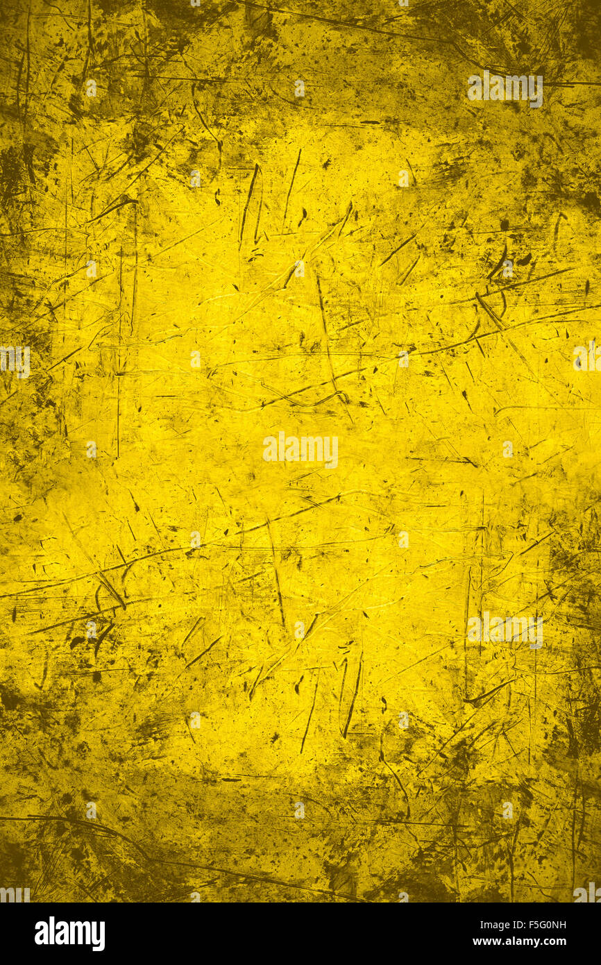 Yellow Metal Texture