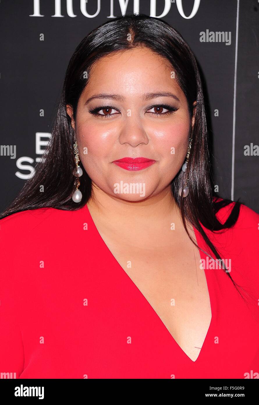 New York, NY, USA. 3rd Nov, 2015. Shivani Rawat at arrivals for TRUMBO ...