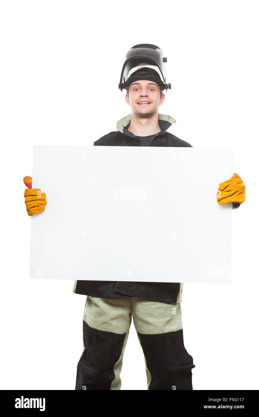 Blank welding hi-res stock photography and images - Alamy