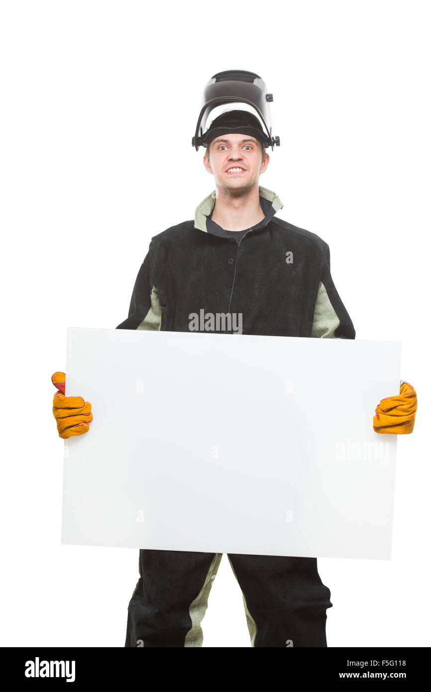 Blank welding hi-res stock photography and images - Alamy